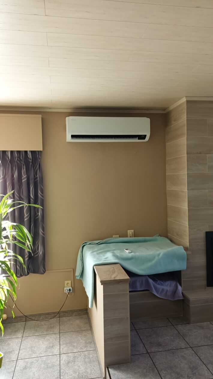 Realisatie Samsung single split warmtepomp Berlare | Klima-Technics